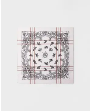 Prada Printed Cotton Scarf 65 - Neutral