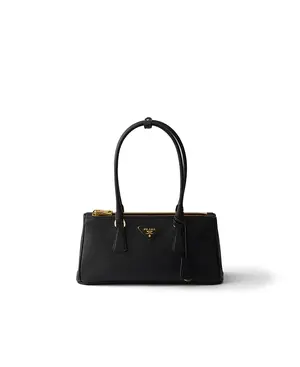 Prada Galleria Medium Saffiano Leather Bag - Black