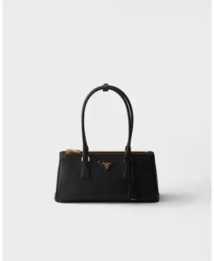 Prada Galleria Medium Saffiano Leather Bag - Black