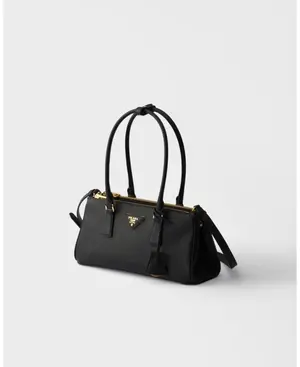 Prada Galleria Medium Saffiano Leather Bag - Black