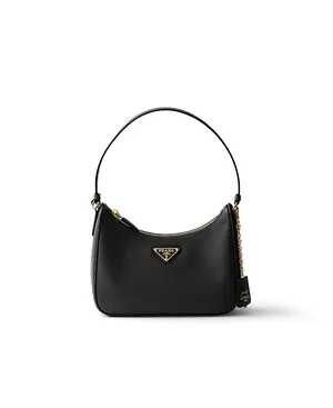 Prada Re-edition 2005 Saffiano Leather Mini-bag - Black