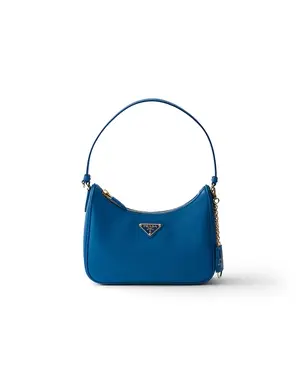 Prada Re-edition 2005 Saffiano Leather Mini-bag - Light Blue
