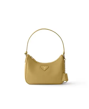 Prada Re-edition 2005 Saffiano Leather Mini-bag - Yellow