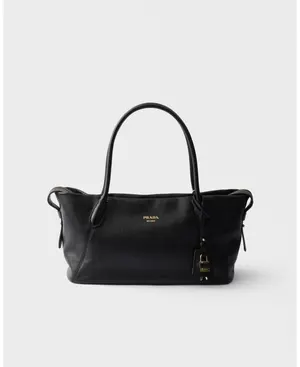 Prada Large Leather Tote Bag