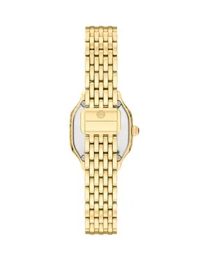 Michele Mega Mini Diamond Zebra Watch, 25 X 23mm