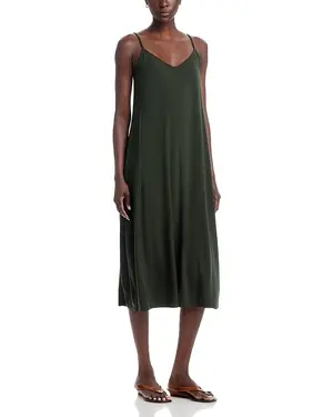 Eileen Fisher Lantern Cami Dress - Seaweed