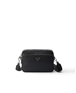 Prada Saffiano Leather Shoulder Bag - Black