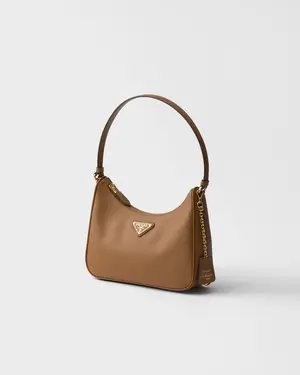Prada Re-edition 2005 Saffiano Leather Mini-bag - Brown