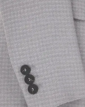 Emporio Armani Pied De Poule Checkered Blazer