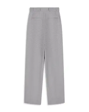 Emporio Armani Pied De Poule Checkered Trousers
