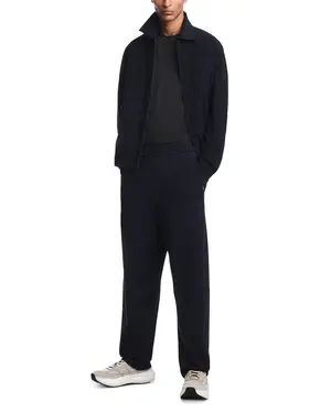 Emporio Armani Regular Fit Textured Stretch Trousers