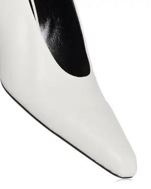 NODALETO Dona Leather Kitten Heel Pumps