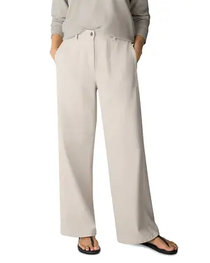 Eileen Fisher High Rise Wide Leg Pants - Plstr