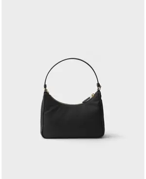 Prada Re-edition 2005 Re-nylon And Saffiano Mini Bag - Matta Black