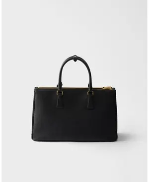 Prada Galleria Saffiano Leather Large Bag - Black