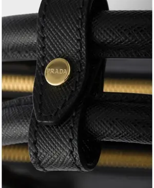 Prada Galleria Saffiano Leather Large Bag - Black