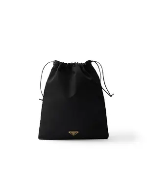 Prada Wish Re-nylon Pouch - Black