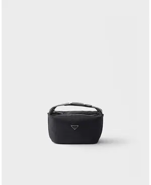 Prada Cherie Re-nylon Mini Bag - Black/silver