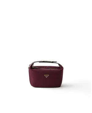 Prada Cherie Re-nylon Mini Bag - Burgundy