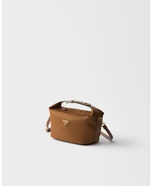 Prada Cherie Re-nylon Mini Bag - Light Brown