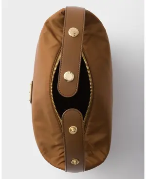Prada Cherie Re-nylon Mini Bag - Light Brown