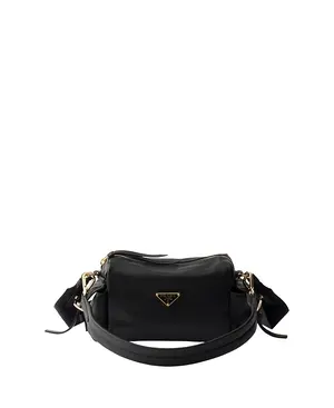 Prada Explore Small Nappa Leather Bag Black