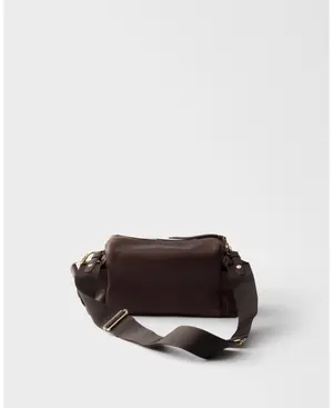 Prada Explore Small Nappa Leather Bag - Brown