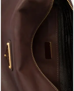 Prada Explore Small Nappa Leather Bag - Brown