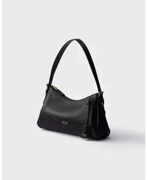 Prada Aimee Medium Leather Shoulder Bag