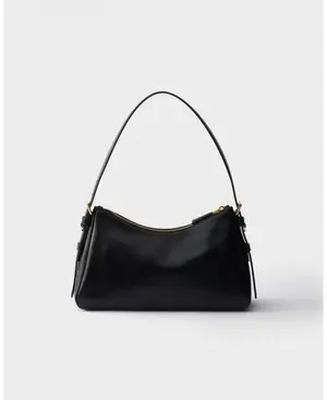 Prada Aimee Medium Leather Shoulder Bag