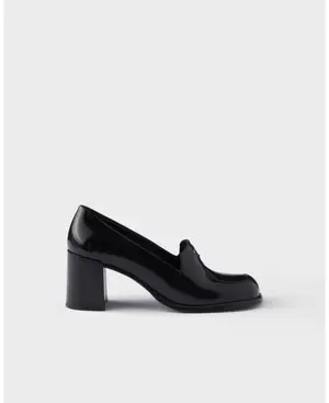 Prada Brushed Leather Loafers