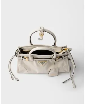 Prada Bonnie Leather Mini Bag - White