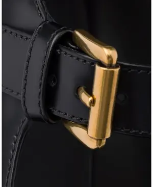 Prada Brushed Leather Pumps