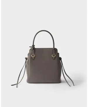 Prada Mini Leather Handbag - Clay