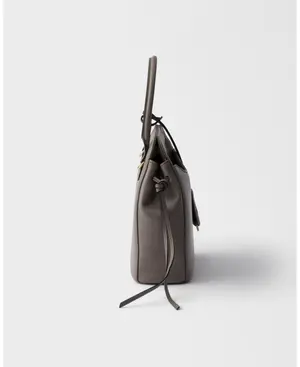 Prada Mini Leather Handbag - Clay