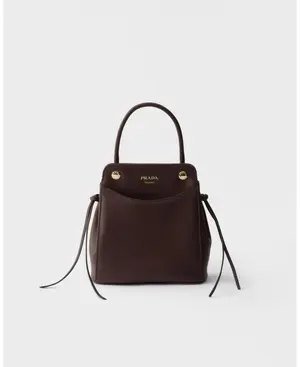 Prada Carry Mini Leather Handbag