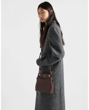 Prada Carry Mini Leather Handbag