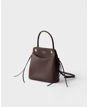 Prada Carry Mini Leather Handbag