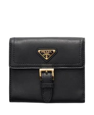 Prada Small Nappa Leather Wallet - Black