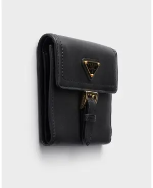 Prada Small Nappa Leather Wallet - Black
