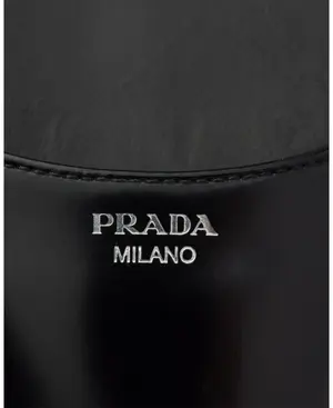 Prada Brushed Leather Slingback Pumps