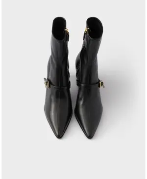 Prada Stretch Nappa Leather Booties