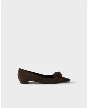 Prada Suede Ballerinas