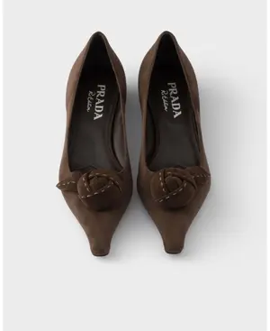 Prada Suede Ballerinas