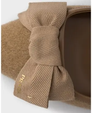 Prada Fabric Slingback Pumps - Brown