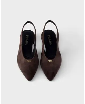 Prada Suede Ballerinas