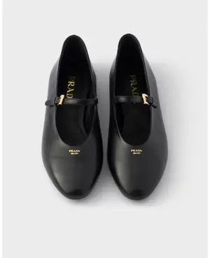 Prada Leather Ballerinas