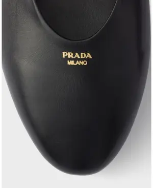 Prada Leather Ballerinas