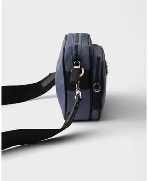 Prada Re-nylon And Saffiano Leather Shoulder Bag