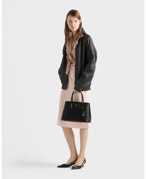 Prada Double Medium Saffiano Leather Bag